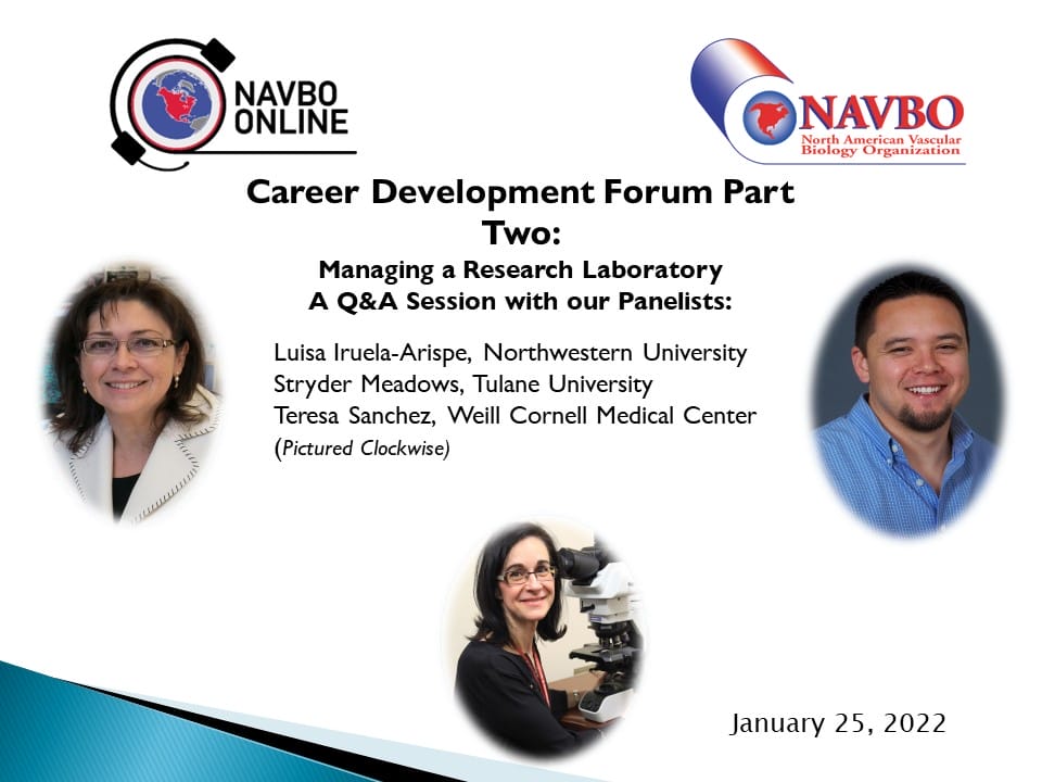 Career Development Resources - North American Vascular Biology Organization